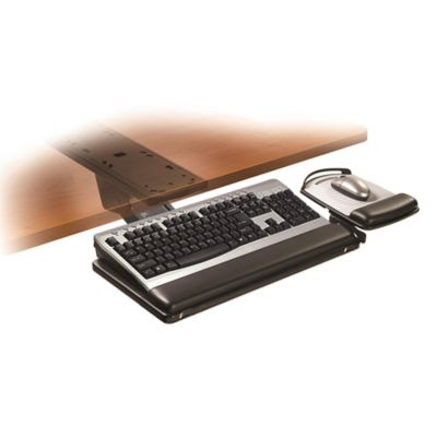 3M AKT180LE Sit/Stand Easy Adjust Keyboard Tray
