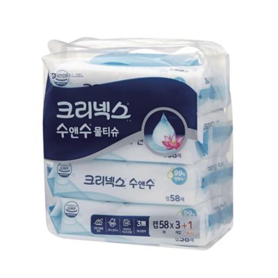 PK4 KLEENEX SOO WET TISSUES 58SHEET