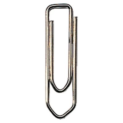 Lyreco paper clips galvanized point 25mm - box of 1000