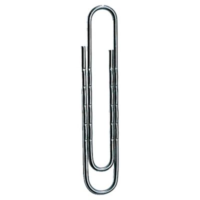 Lyreco Super paper clips waved 50mm - box of 100