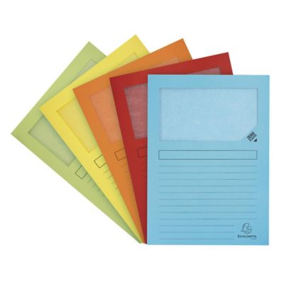 Square cut folders