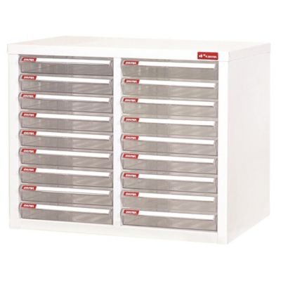 Shuter A4-220P Desktop File Cabinet 20-Drawer