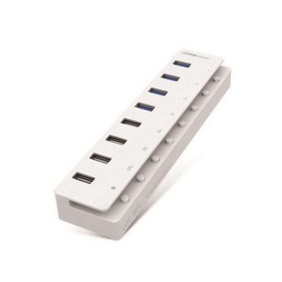 IP-TIME UH308 USB HUB 8PORT WHITE