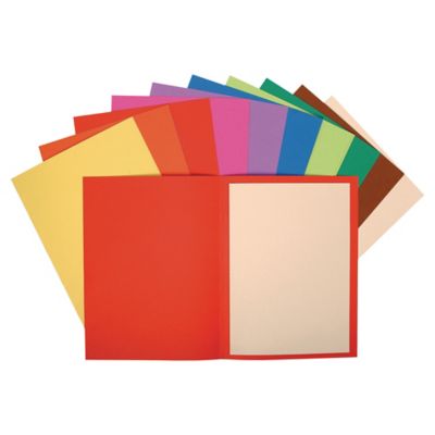 Square cut folders
