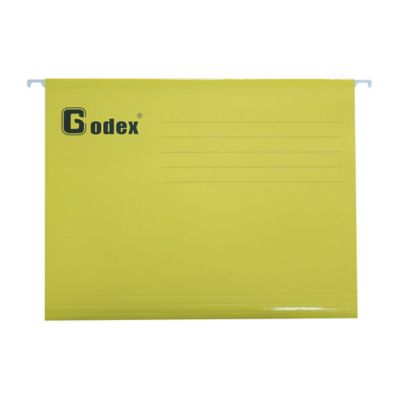Godex Suspension File A4 Yellow - Box of 25