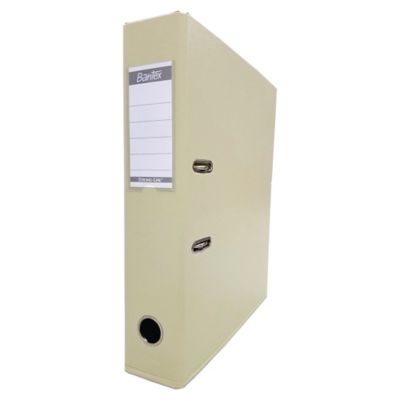 Bantex PVC Lever Arch File F4 3 inch Beige