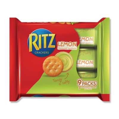 RITZ Lemon Sandwich Cracker 27g - Pack of 9