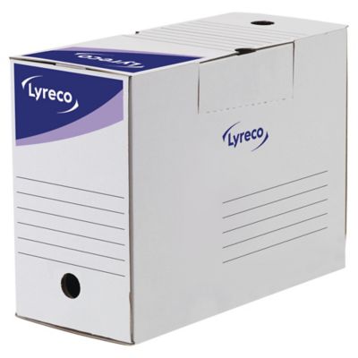 Lyreco solid archive box 26x34x spine 15cm