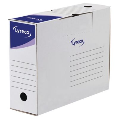 Lyreco Archive Box 100x340x260mm White