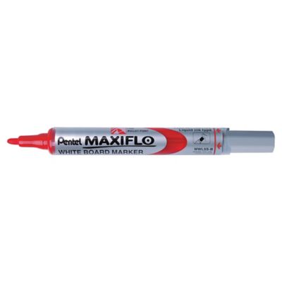PENTEL MAXIFLO MWL5S-B WHITEBOARD MARKER RED