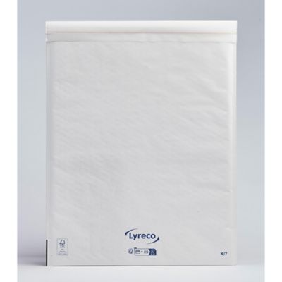 Lyreco White Bubble Envelope 350 X 470Mm - Pack Of 50