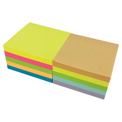 Lyreco Note Würfel Premium, 75 x 75 mm, sortiert, 2 Stück
