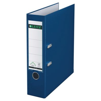Leitz 180° Polypropylene A4 , 80mm Spine, Lever Arch File Blue
