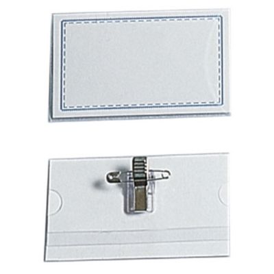 Name Plate with Clip & Pin