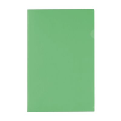 E355 Plastic Folder F4 Green - Pack of 12