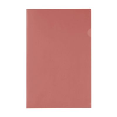 E355 Plastic Folder F4 Red - Pack of 12