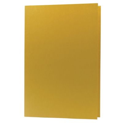 Paper Folder F4 Golden Yellow