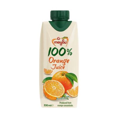 Meysu Orange Juice 330ml - Pack of 4