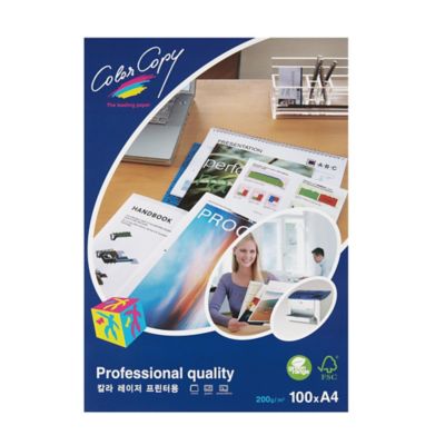 PK100 MONDI M/PRINTING PAPER 200G A4