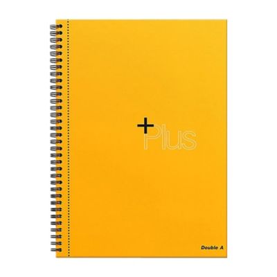 DOUBLE-A PLUS NOTE BOOK 210X297 80P YLLW