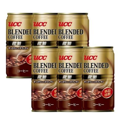 UCC Low Sugar Blended Coffee 185g - Pack of 6