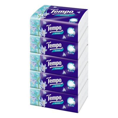 Tempo 4-ply Soft Pack Tissue - Pack of 5