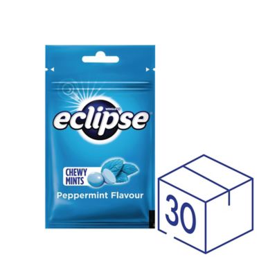 Eclipse Chewy Mints Peppermint 45g - Pack of 30