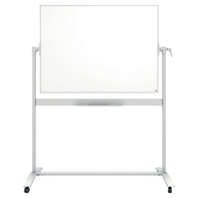 Nobo Rotating Whiteboard Double Sided Enamel Magnetic Mobile board 1200 ...