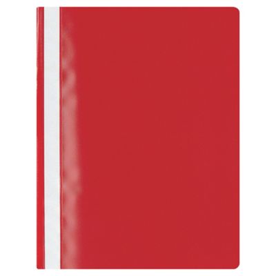Lyreco Budget Red A4 Project Files 25 Sheet Capacity - Pack of 25