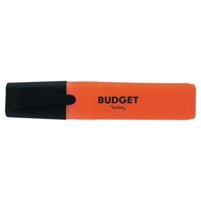 Lyreco Budget highlighter, orange, per piece