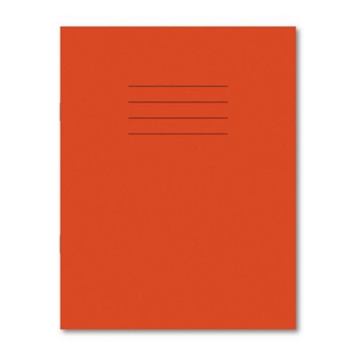 Exercise Book 5mm Squared 48 Pages 229x178 Orange - Box of 100