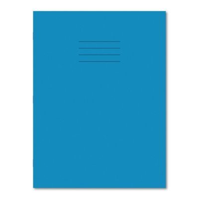 Exercise Book 12mm Ruled and Margin/Plain 48 Pages A4+ Light Blue - Box ...
