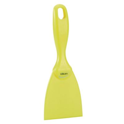 Vikan Hand Scraper, 75 mm, Yellow Ref 40606