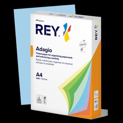 REY Adagio Blue A4 Paper - 80 gsm 500 sheets