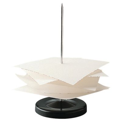 Paper Spike With Black Metal Base