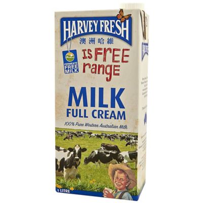 Harvey Fresh UHT Full Cream Milk 1L