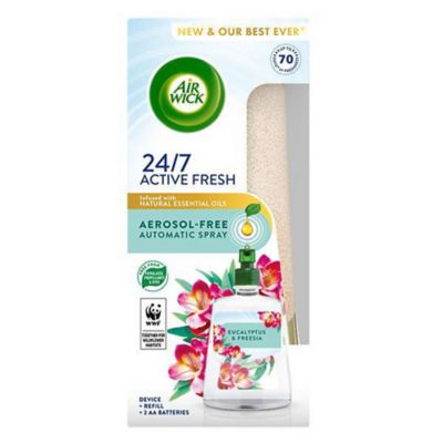 Air Wick Active Fresh Autospray Kit Eucalyptus