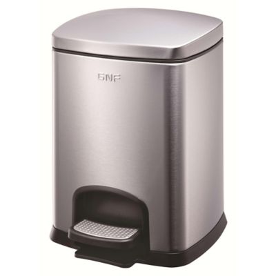 Stainless Steel Step On Waste Bin 5L Square