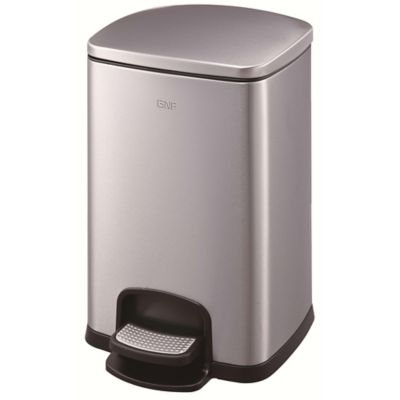 Stainless Steel Step On Waste Bin 8L Square