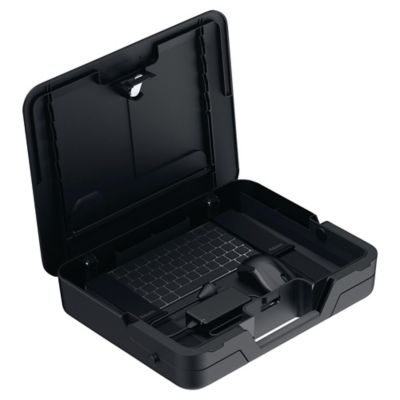 Fellowes Laptop Carry Case - Breyta Laptop Case with Laptop Riser - Black