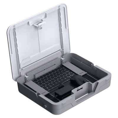 Fellowes Laptop Carry Case - Breyta Laptop Case with Laptop Riser - White