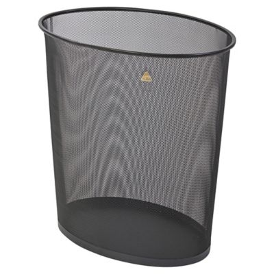 Alba Mesh Waste Bin - Black
