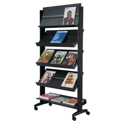 Free Standing Literature Holder Display Stand - 15 Shelves For A4 Documents