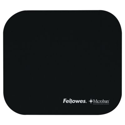 Fellowes Mouse Pad - Microban Mousepad - Black