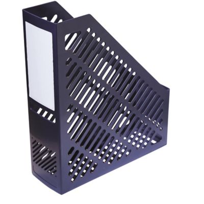 A4 Magazine File Blue