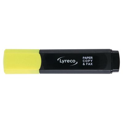 Lyreco Textmarker, Strichstärke: 2-5mm, gelb