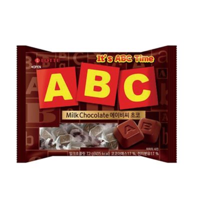 LOTTE ABC CHOCOLATE 69G