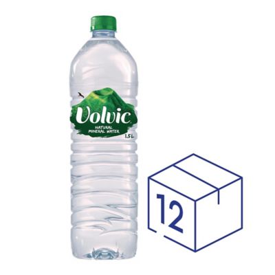Volvic Natural Mineral Water 1.5L - Pack of 12