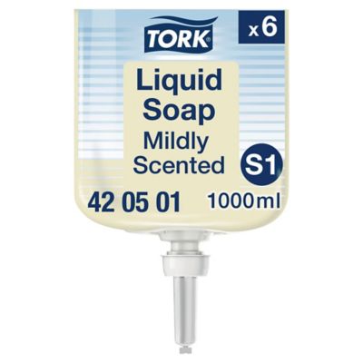 Tork mild liquid Soap, for S1/S11 dispenser systems, freshly scented