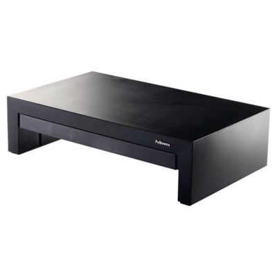Support écran PC Fellowes Designer Suites - H 12 à 15 cm - noir